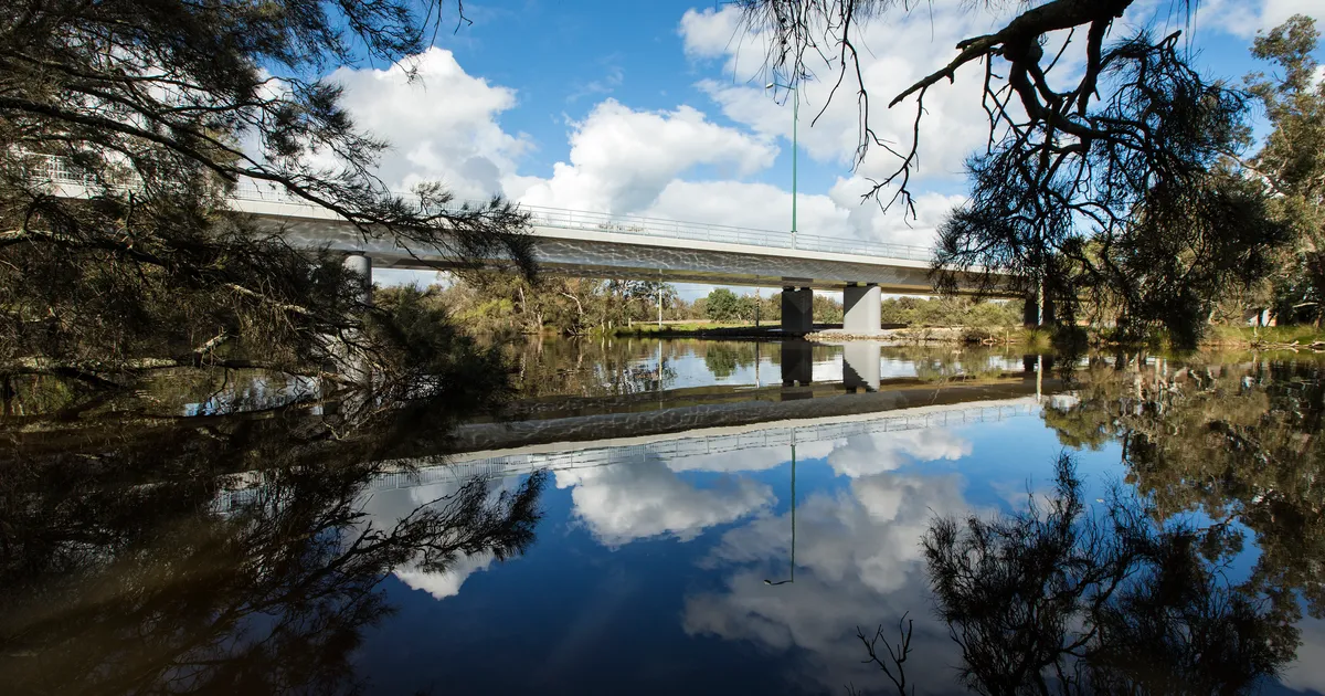 Treendale Bridge over Collie River - BMD