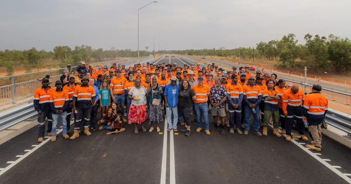 New Brooking Channel Bridge opens ahead of wet season - BMD
